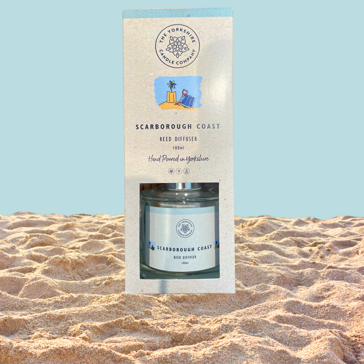 The Yorkshire Candle Company - Reed Diffuser - Scarborough Coast – Milners of Leyburn