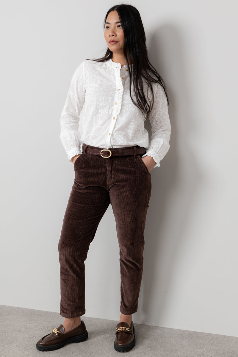 Lily & Me - Brookend Trousers in Chocolate – Milners of Leyburn