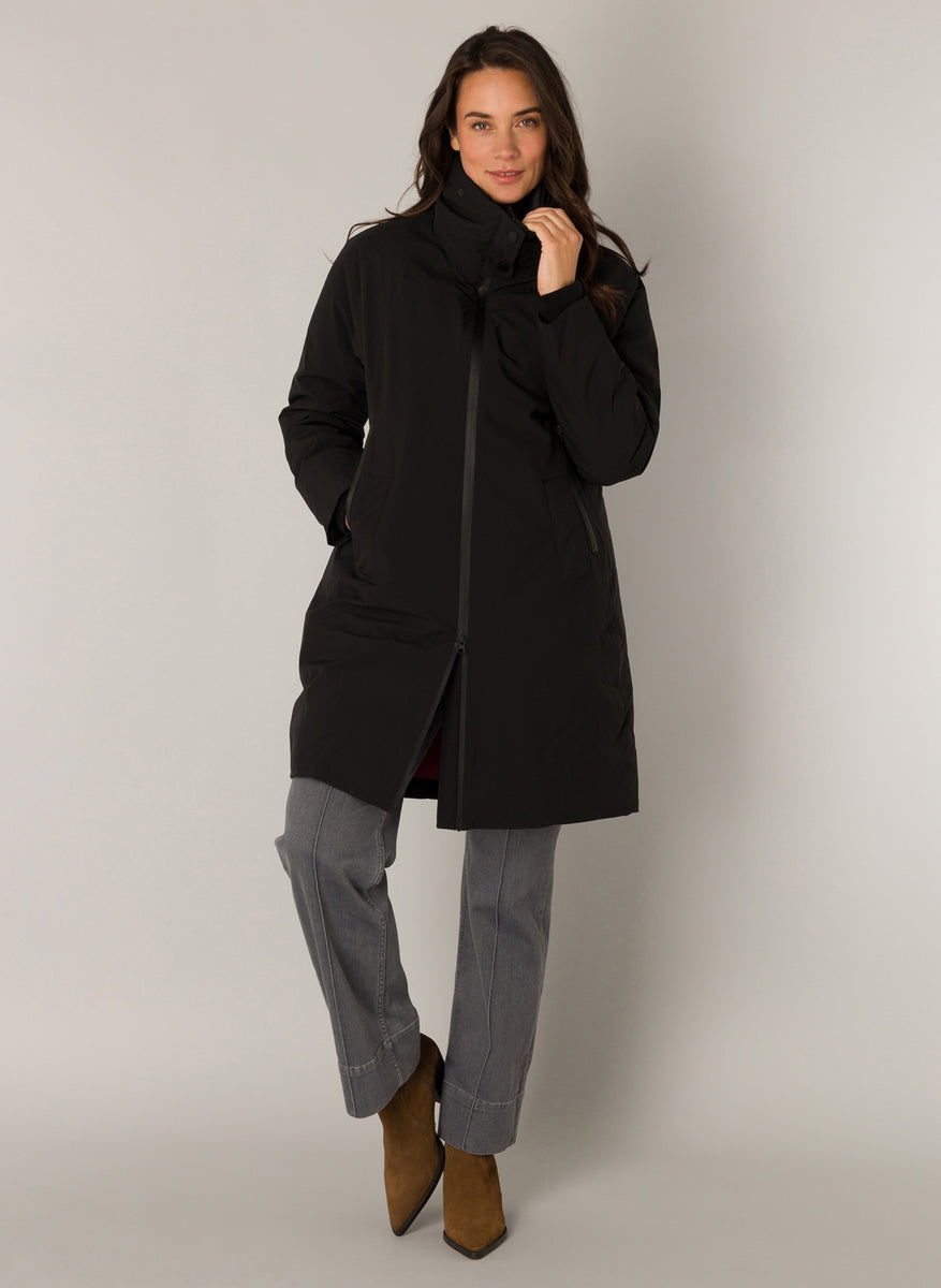 Yest - Nydia Waterproof Parka - Black – Milners of Leyburn